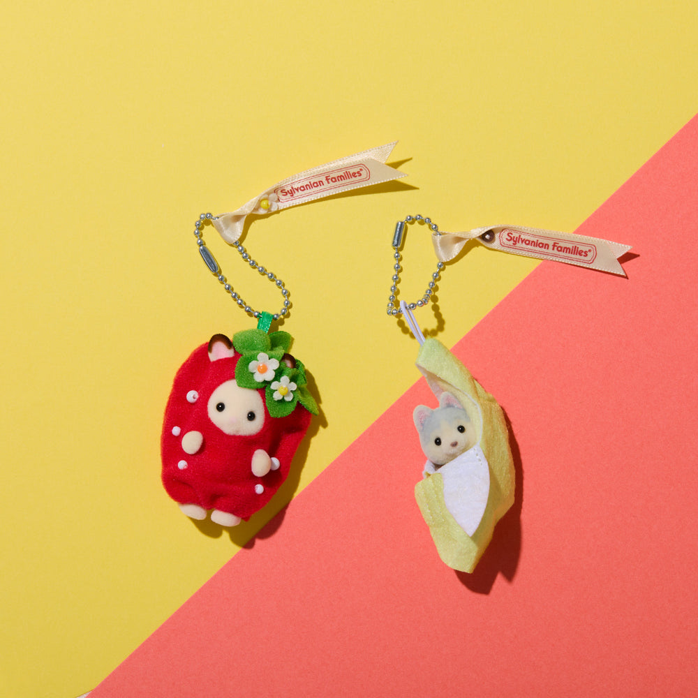 Sylvanian Families Key Chain -Sweet Strawberry-
